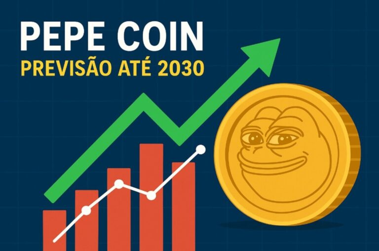 Pepe Coin hoje: preço, previsão até 2030 e se ainda vale a pena