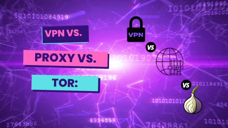 VPN vs Proxy vs Tor im Vergleich 2026 - Was ist besser?