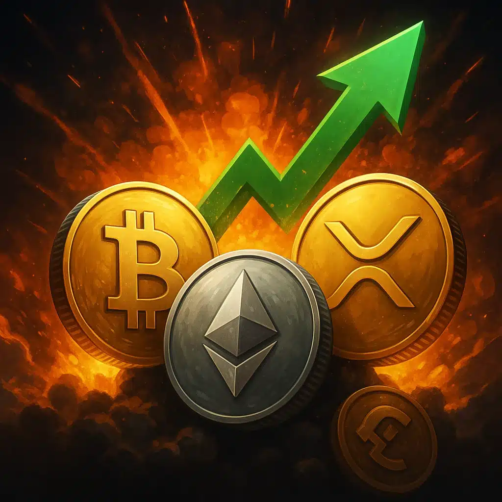 [LIVE] Krypto News & Prognose: Was hinter der Rallye steckt – und wie hoch BTC, ETH, XRP & Co ...