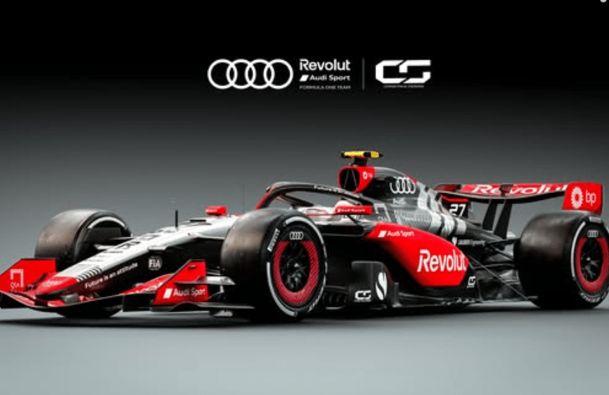 Neuer Formel 1 Bolide von Audi heißt wie ein Krypto-Broker