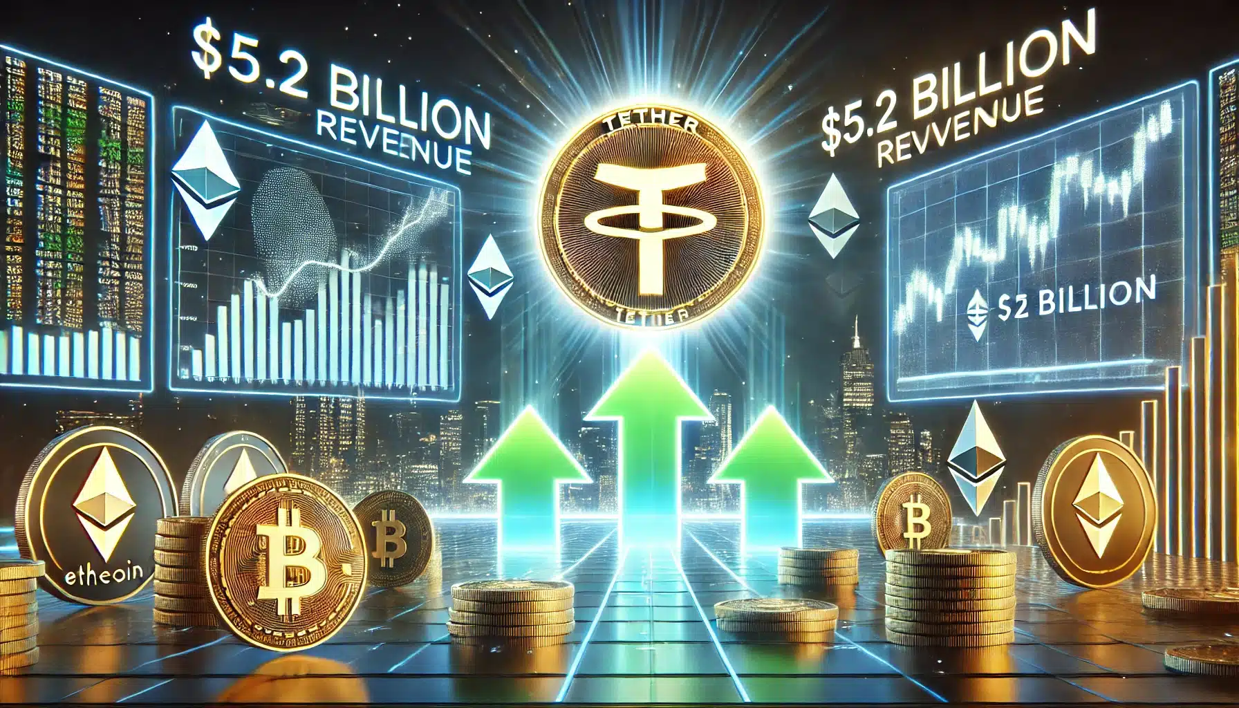 Tether zieht 2025 an allen vorbei: 5,2 Milliarden Dollar Umsatz dank USDT-Dominanz - 99bitcoins DE