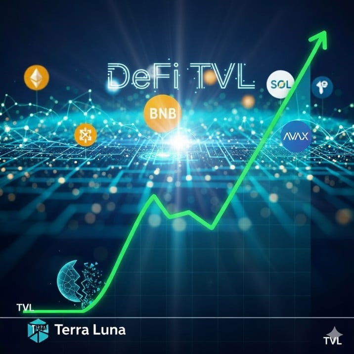 La TVL de DeFi se recupera y borra las pérdidas de la era Terra mientras Galaxy se asocia con ...