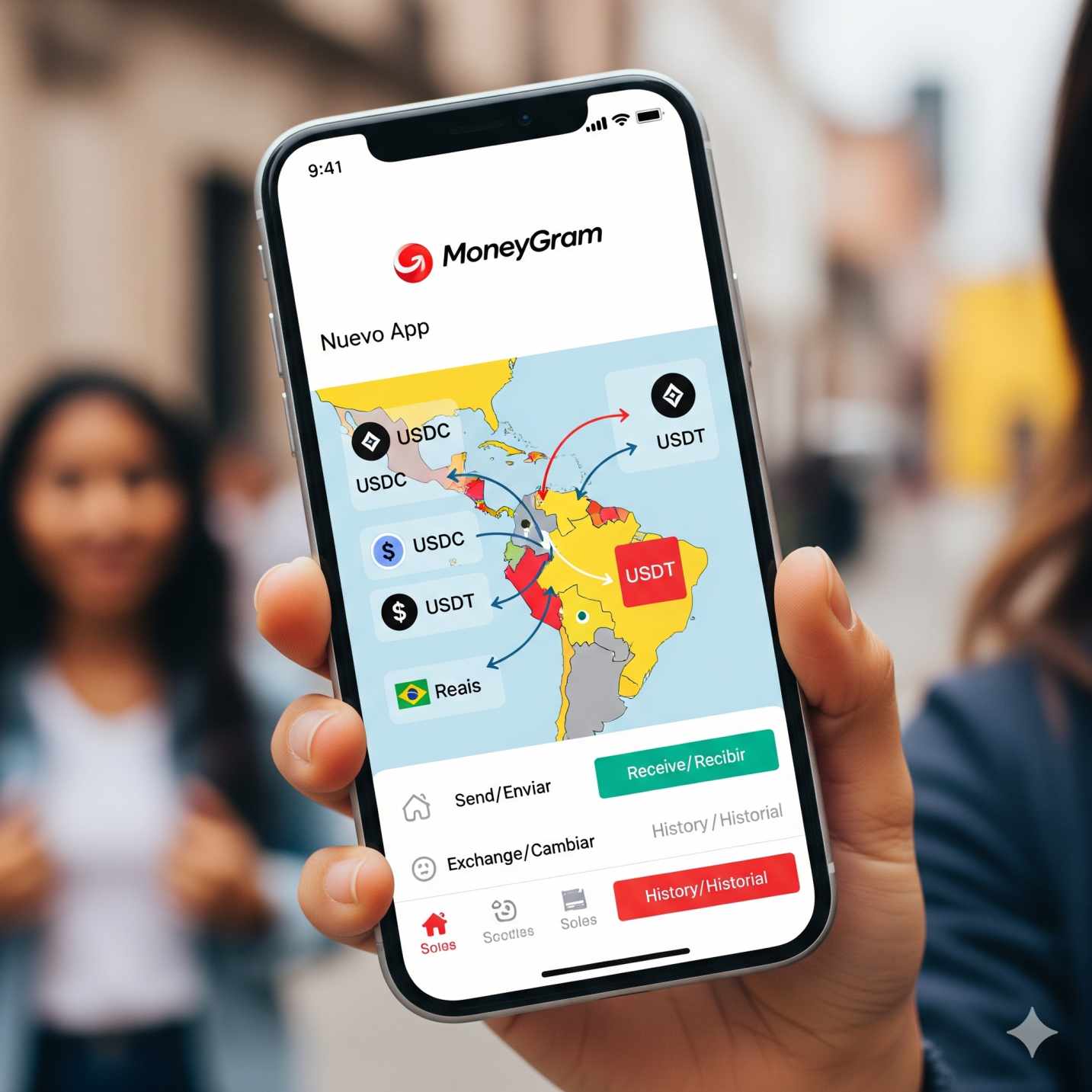 MoneyGram lanza nueva app en Latinoamérica para operar con stablecoins