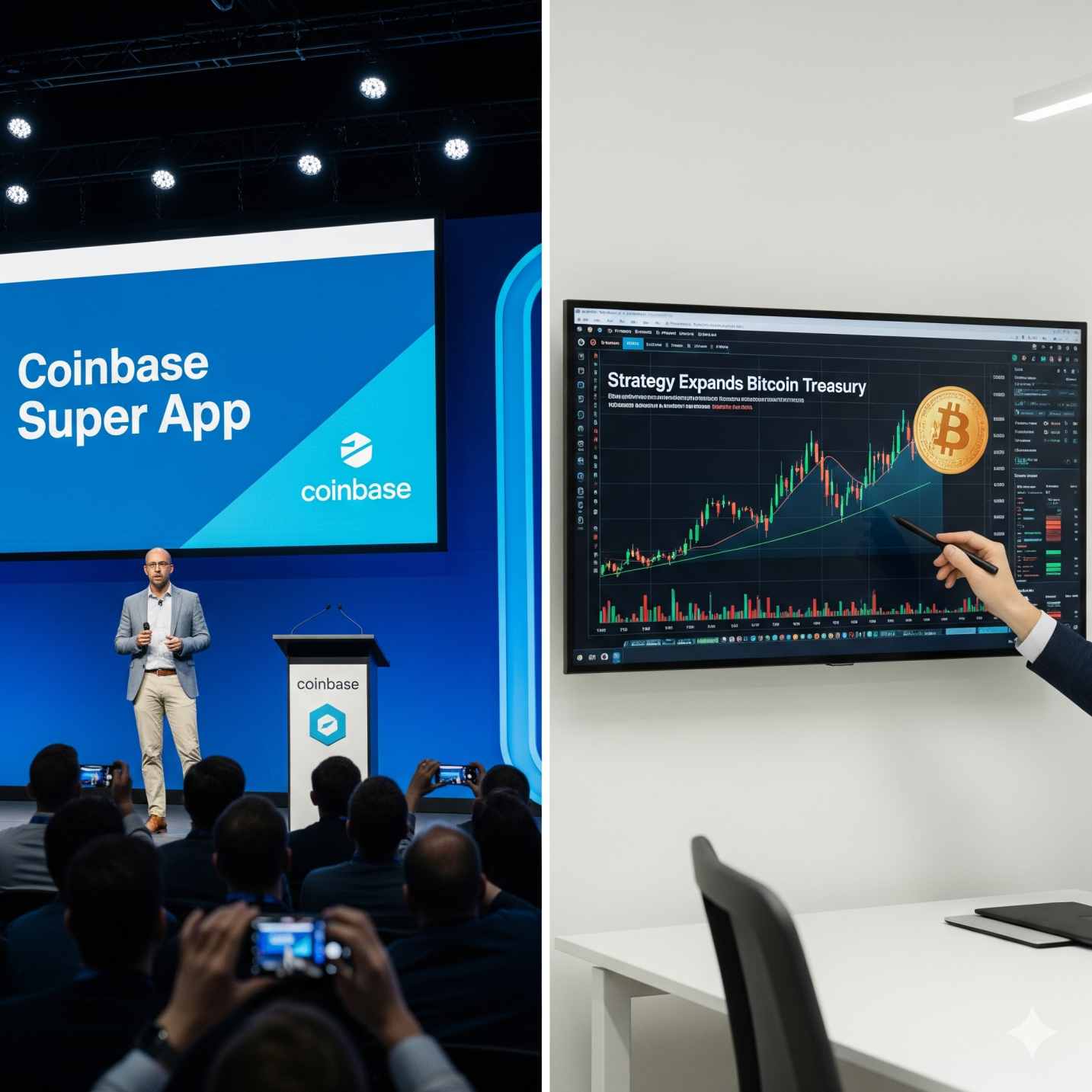 Récord del S&P 500, Coinbase anuncia su ‘super app’ y Strategy amplía ...