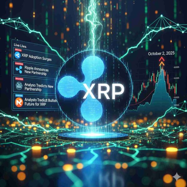 XRP hoy EN DIRECTO: noticias y precio de la criptomoneda - 2 de octubre de 2025