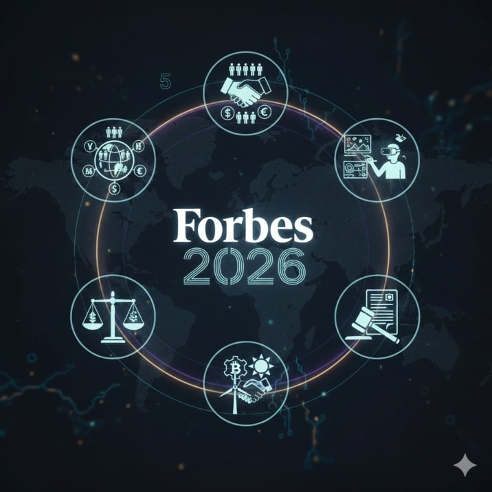 Las 5 predicciones cripto para 2026, según Forbes
