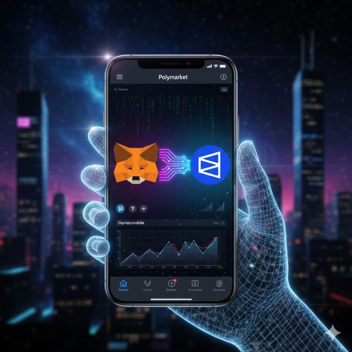 La app móvil de MetaMask añade integración con Polymarket