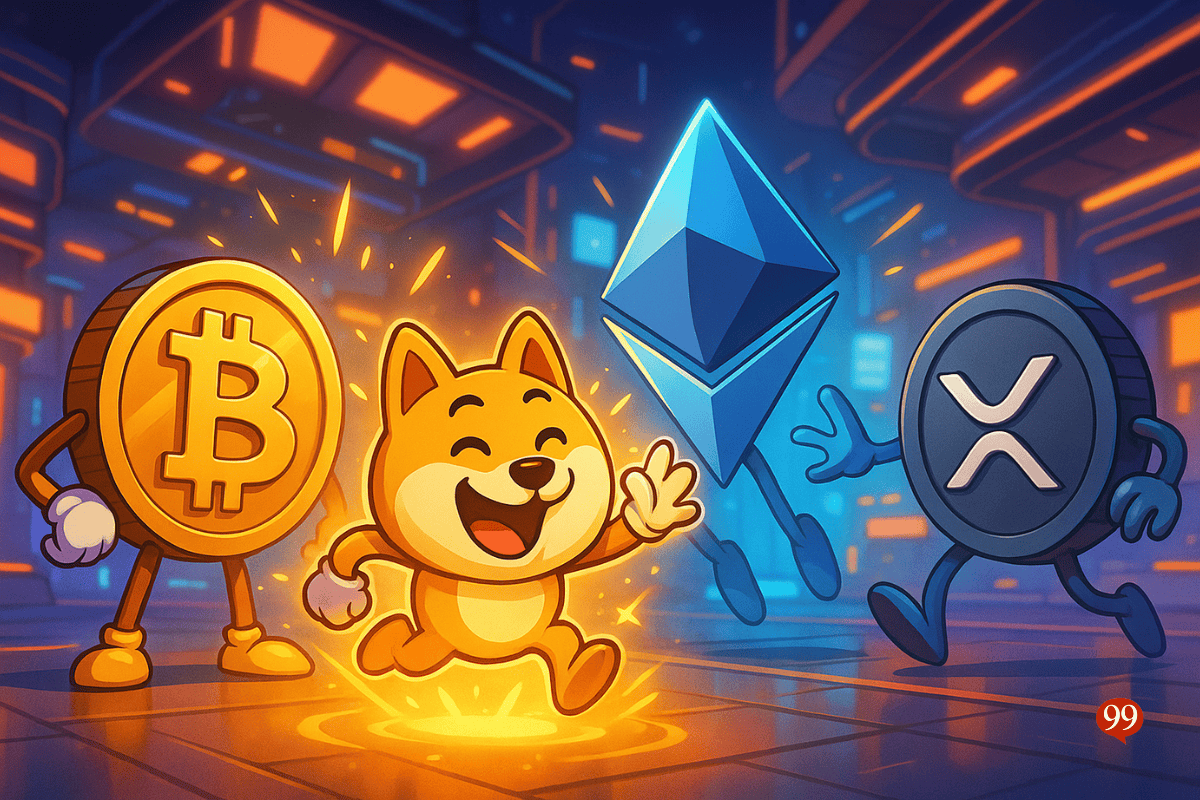 Altseason : Bitcoin, Ethereum, XRP et MaxiDoge en hausse