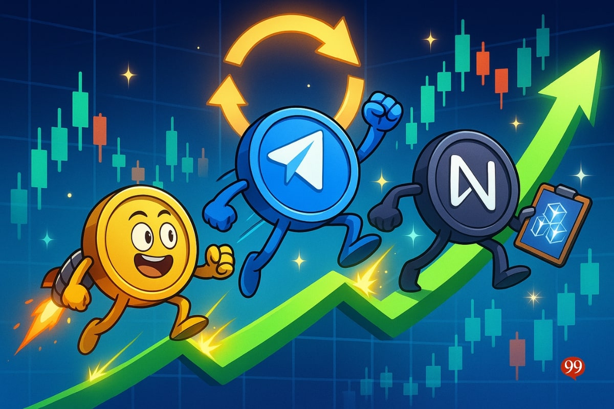 Rotation imminente : 3 altcoins x100 pour devenir millionnaire en crypto