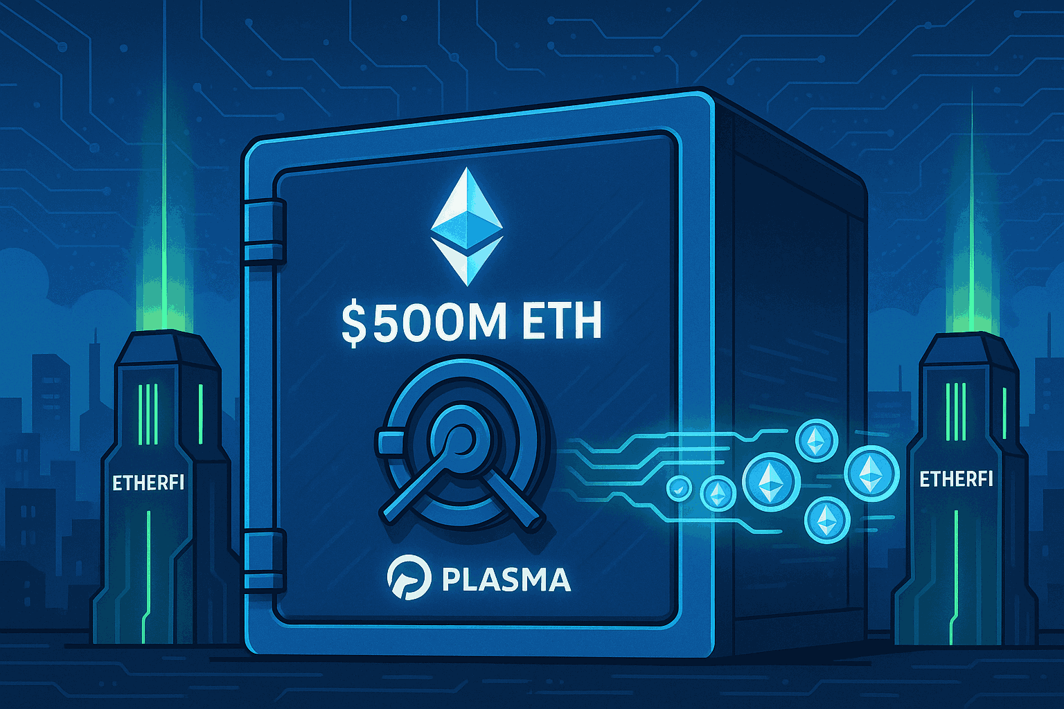 EtherFi Convoglia 500 milioni di Dollari in Plasma Supportata da ...