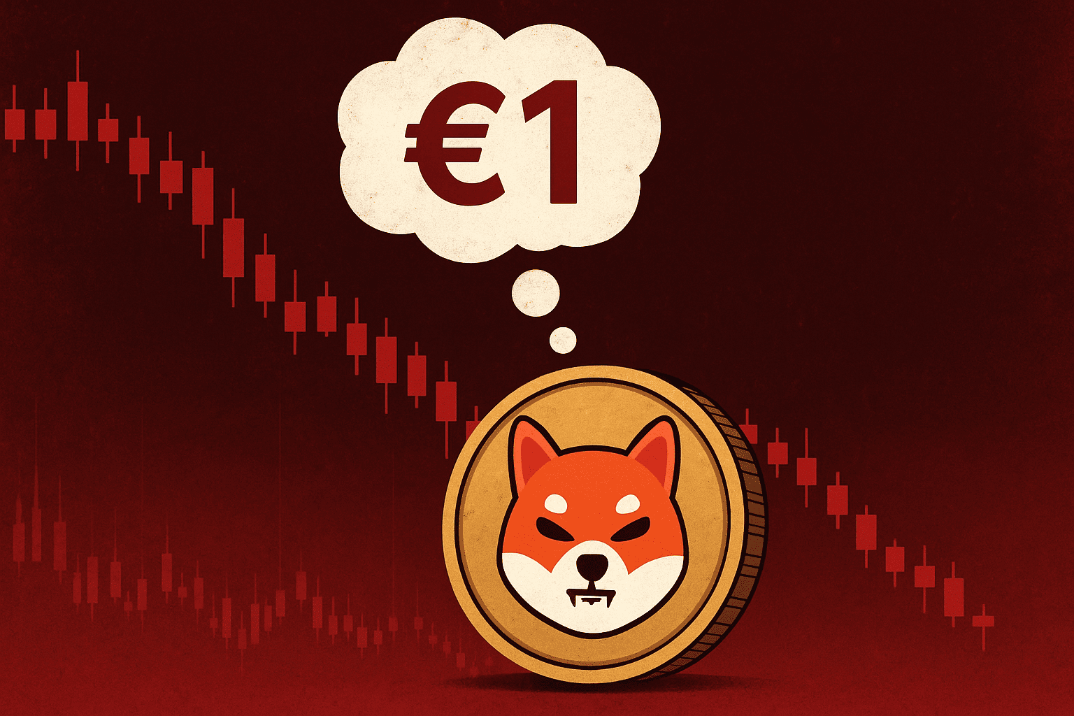 Shiba Inu koers test key support – kan SHIB ooit €1 waard worden?