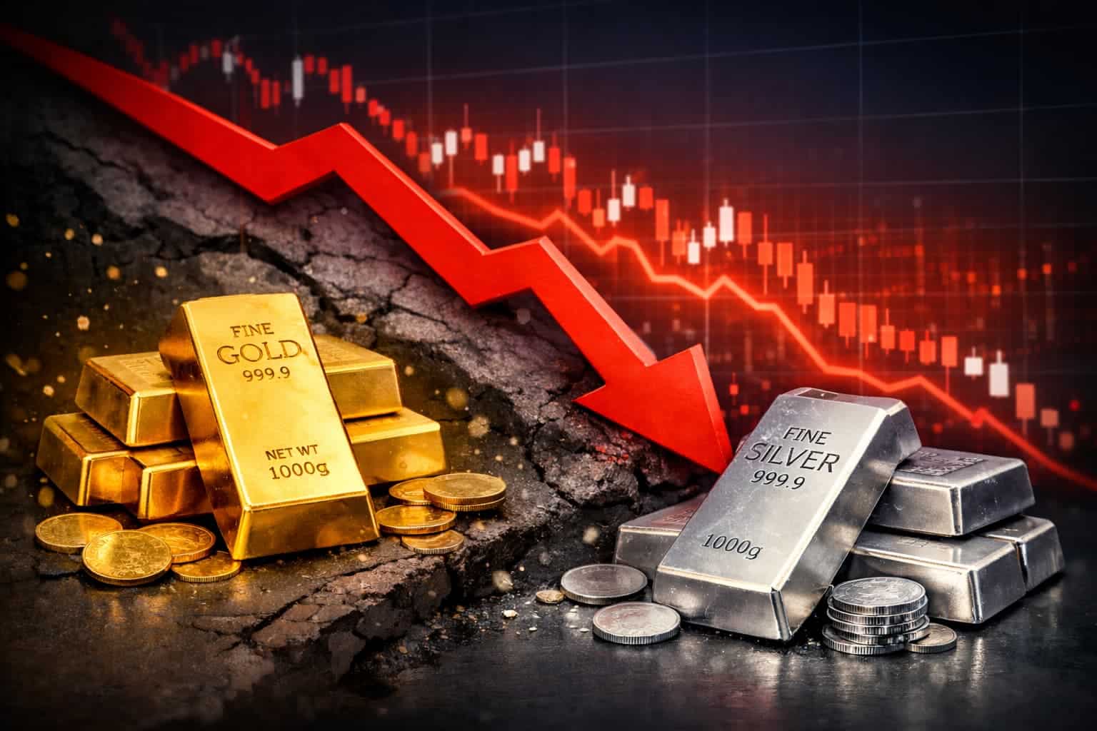Historische goud crash – stroomt dit geld nu naar crypto?