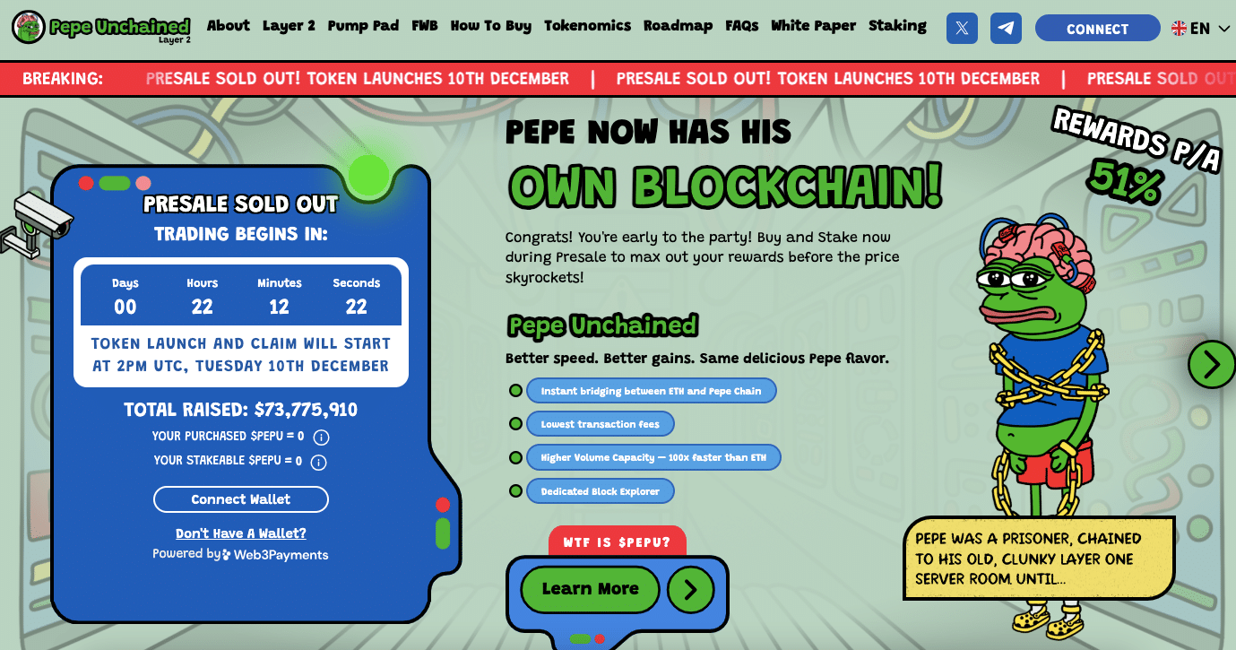 Kriptonun En Büyük Meme Coin ICO’su mu? Pepe Unchained, Tier-1 CEX ...