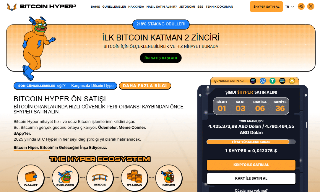 4 Kriptoyla 10 Dolar 10.000 Olabilir: HYPER, ZENT, T6900