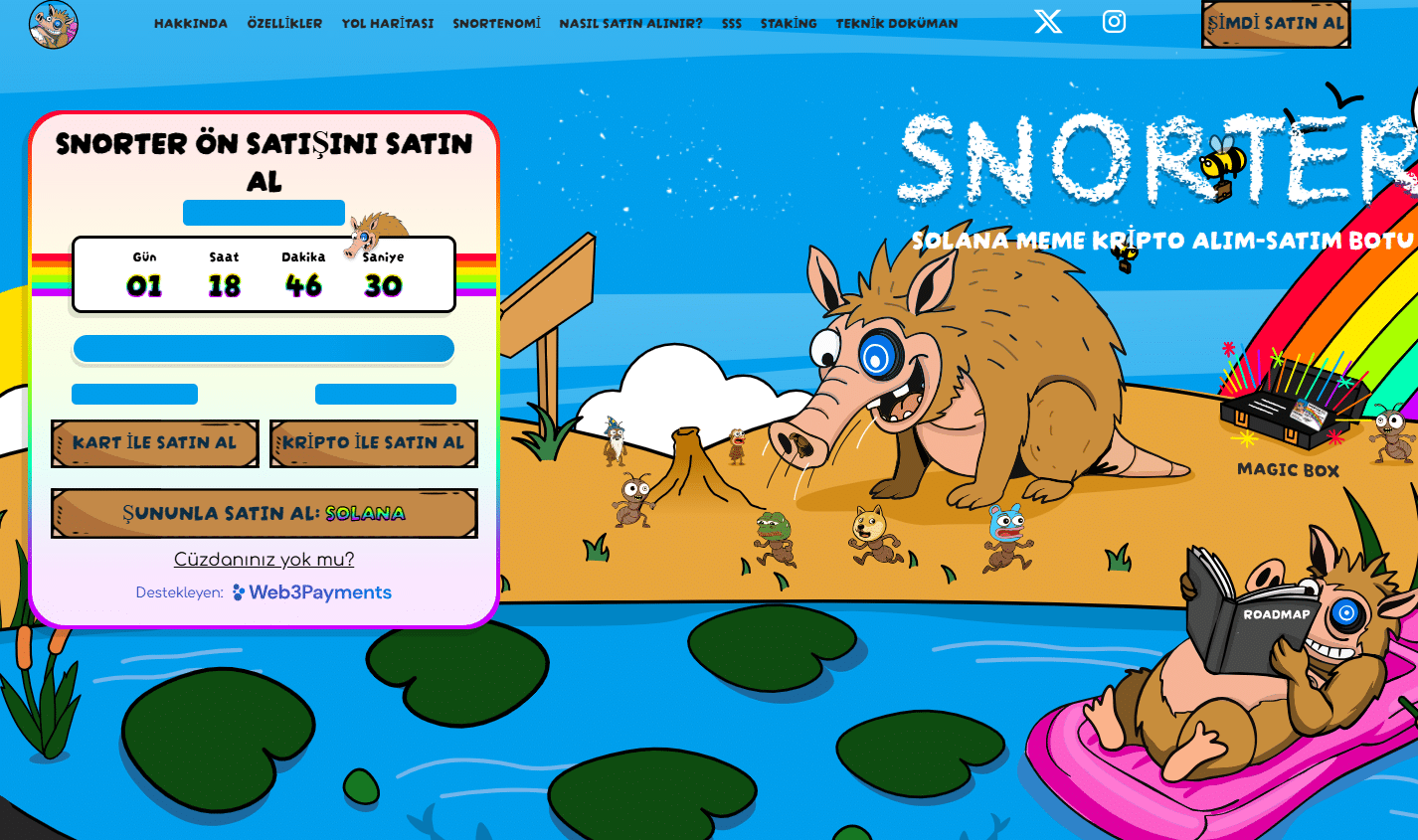 Snorter Bot Token: 100x Meme Coin Avcısı $2,5 Milyon Topladı