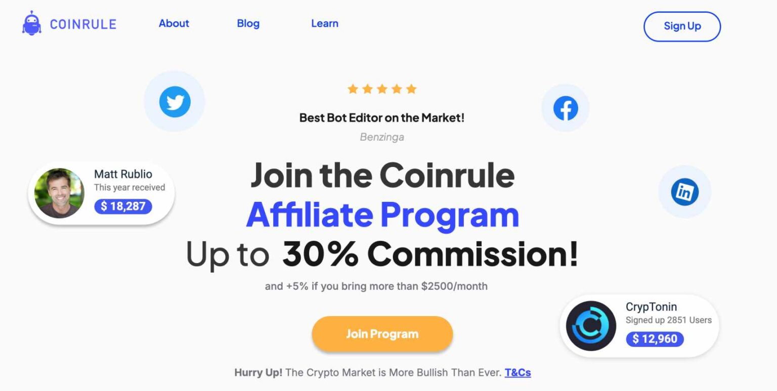 Best Bitcoin & Crypto Affiliate Programs in 2025