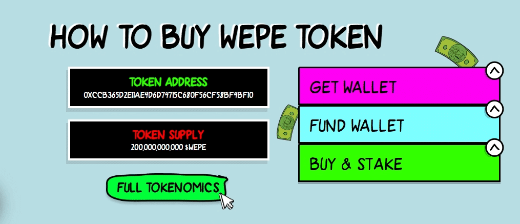 How to Buy Wall Street Pepe ($WEPE) – 2025 Beginner's Guide
