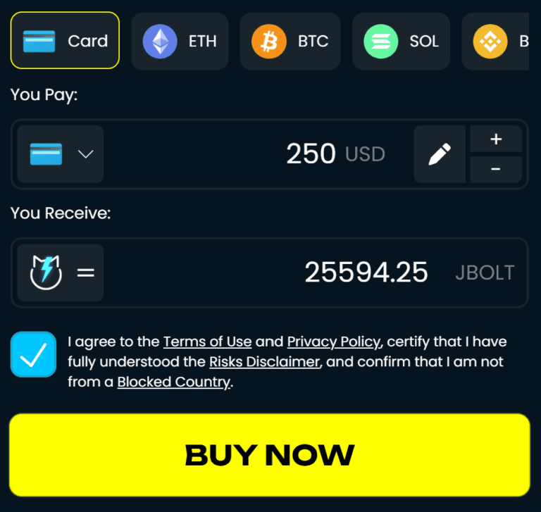 How to Buy JetBolt ($JBOLT) - Comprehensive Guide