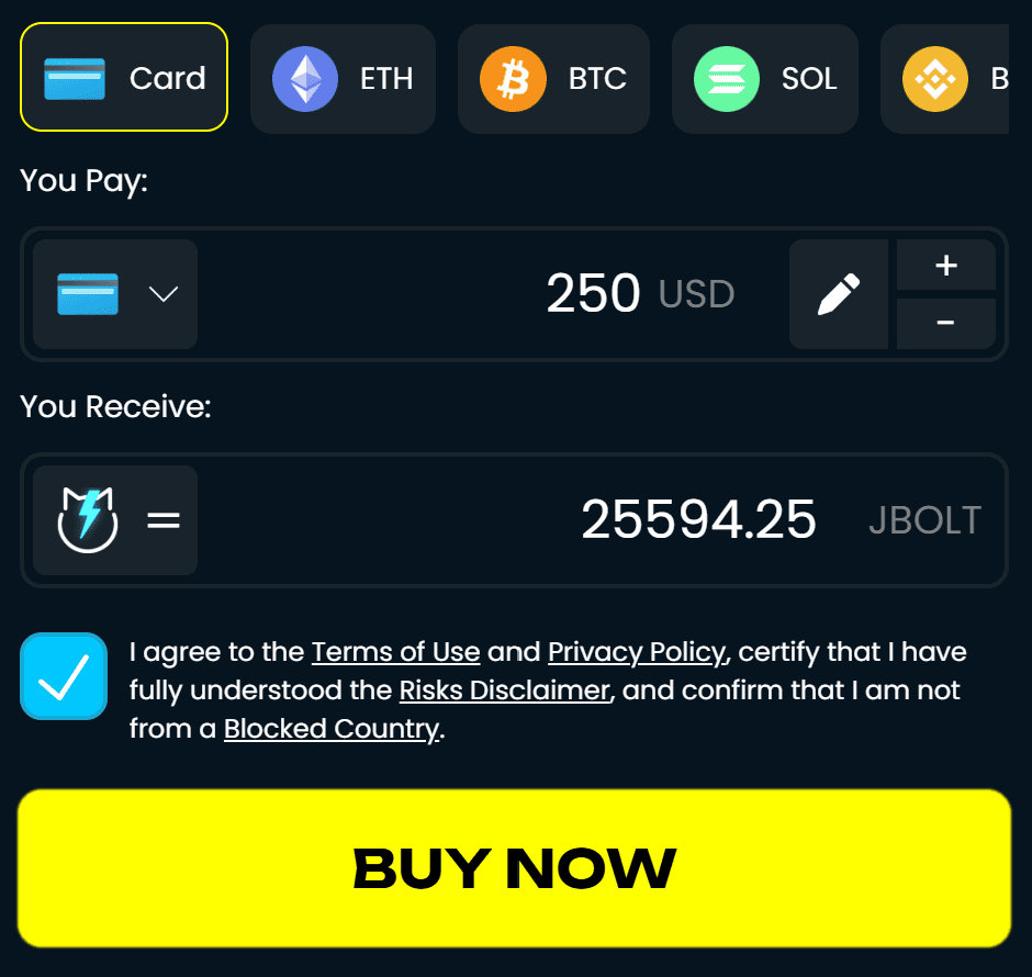 How to Buy JetBolt ($JBOLT) - Comprehensive Guide