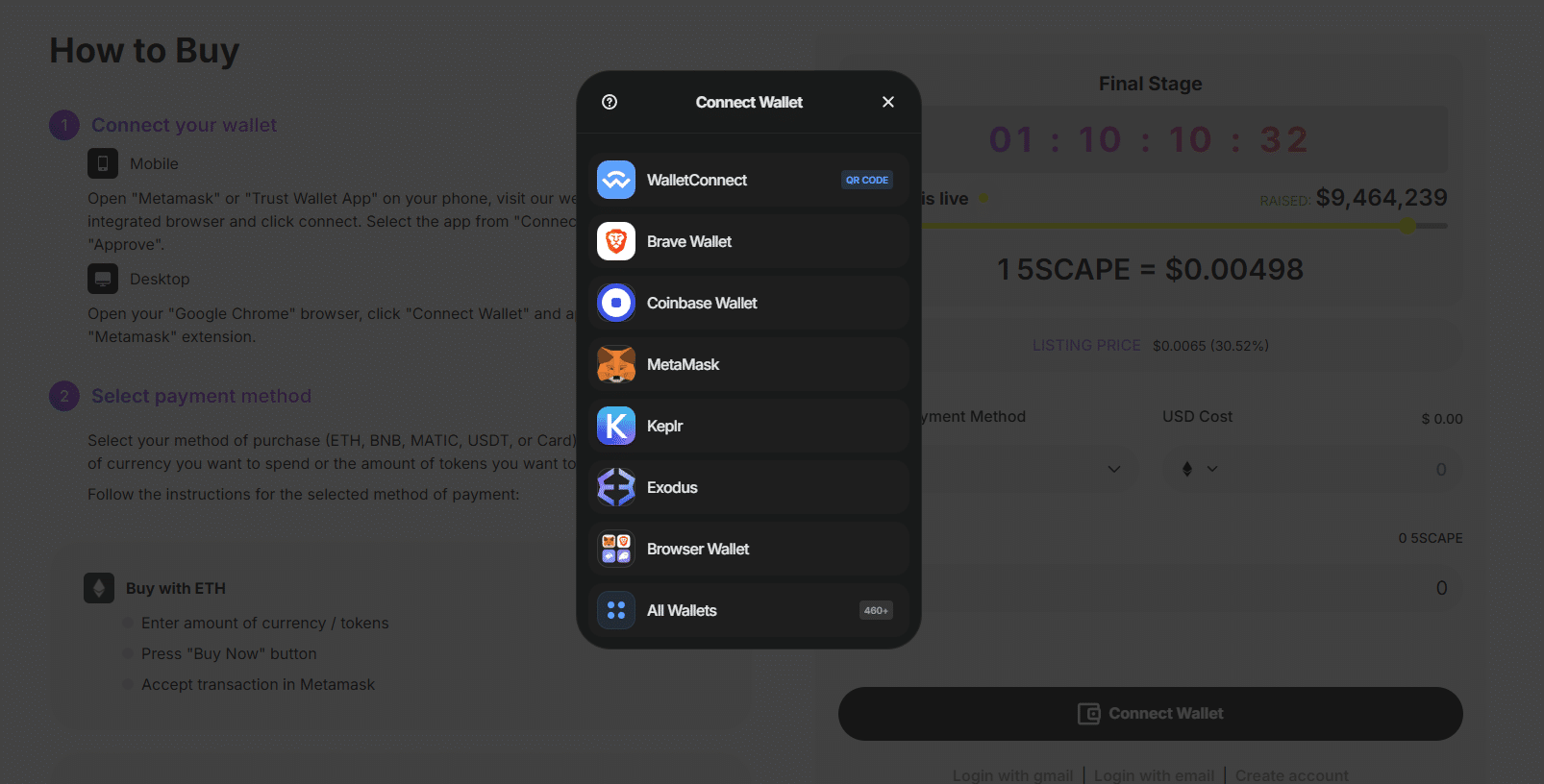 How to Buy 5thScape & $5SCAPE Price Prediction