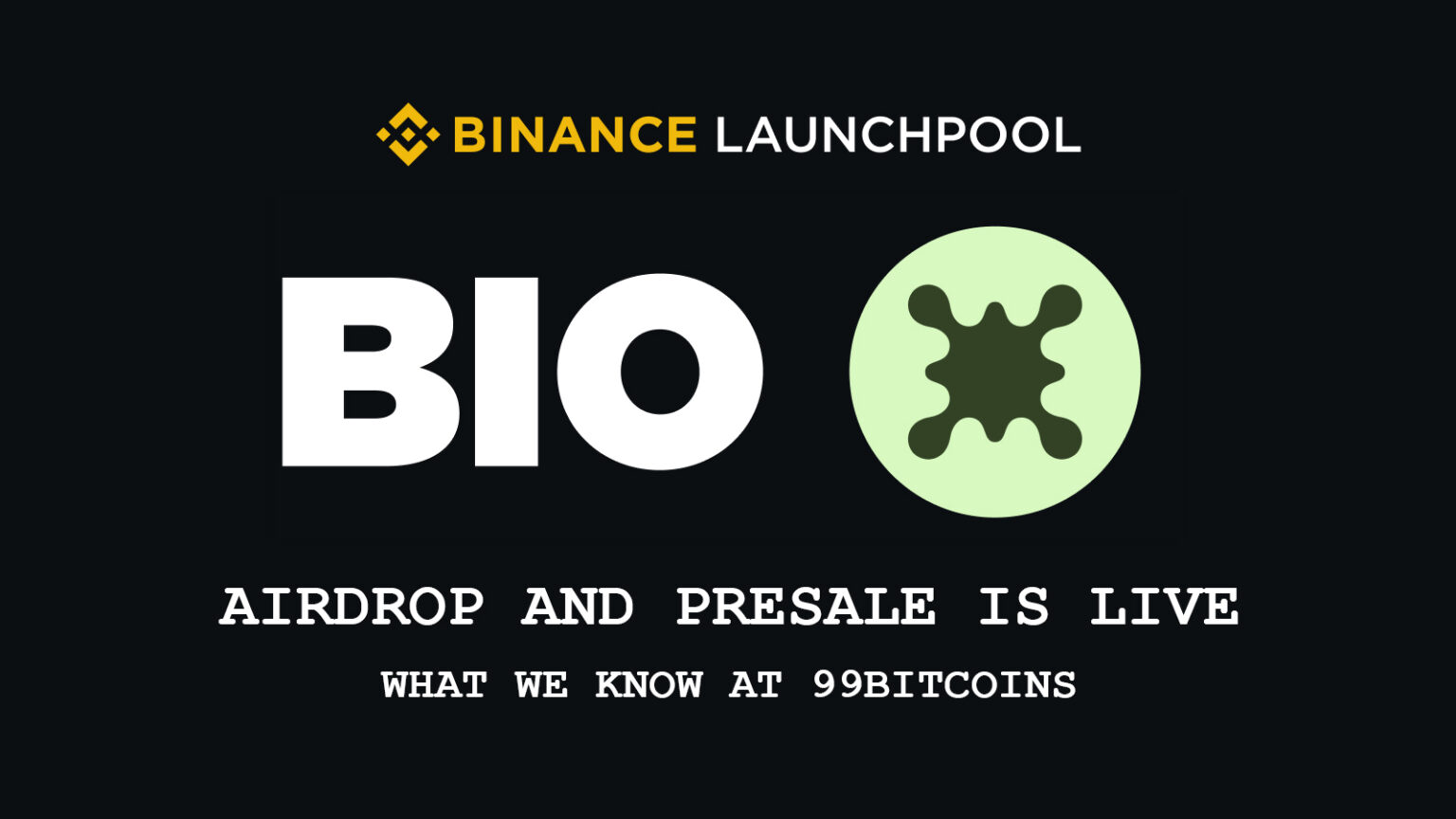 BIO Launching on Binance Today: How to Join the BIO Airdrop