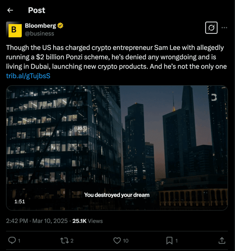 Who is Sam Lee Crypto? Where is Crypto Billions Fraudster Now?