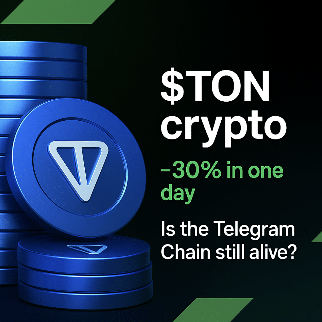 TON Crypto -30% in a Day: Telegram Chain Done? - 99Bitcoins