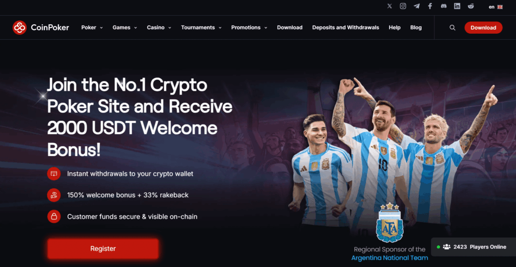 10 Best Bitcoin & Crypto Poker Sites for 2025