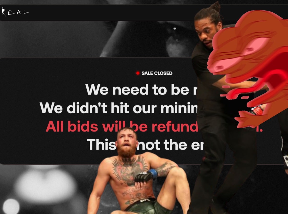Conor McGregor Meme Coin FAILS: REAL Crypto To Refund Bids