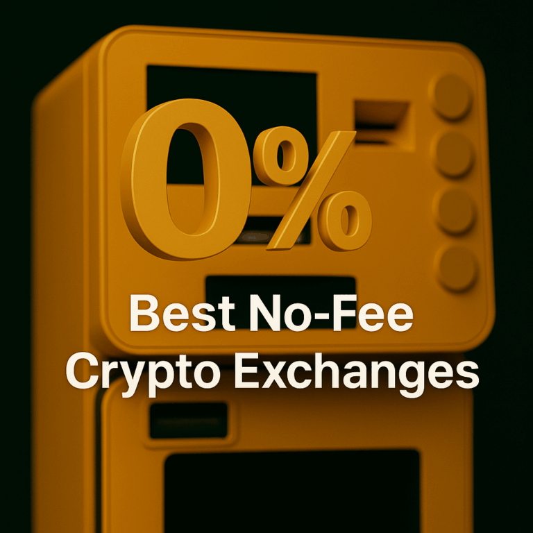 8 Best No-Fee Crypto Exchanges in December 2025