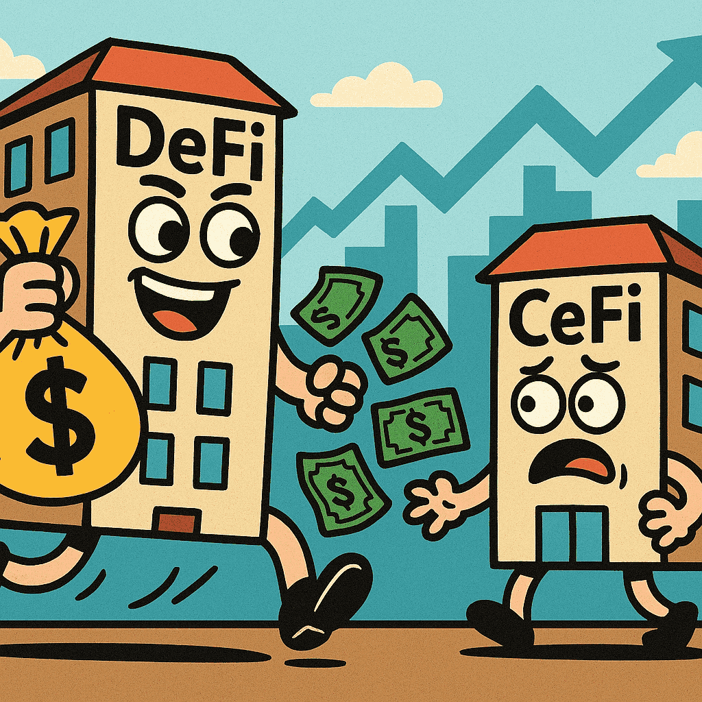 CeFi vs DeFi: Why Decentralized Lending Is Surging Ahead in 2025