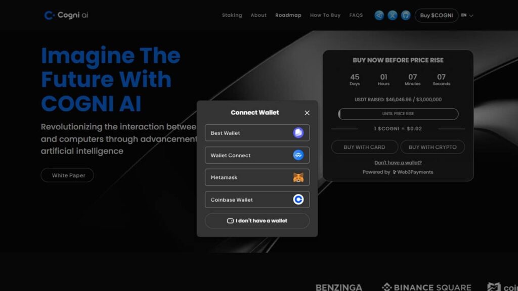 How to Buy Cogni AI ($COGNI): A Beginner's Guide - 99Bitcoins