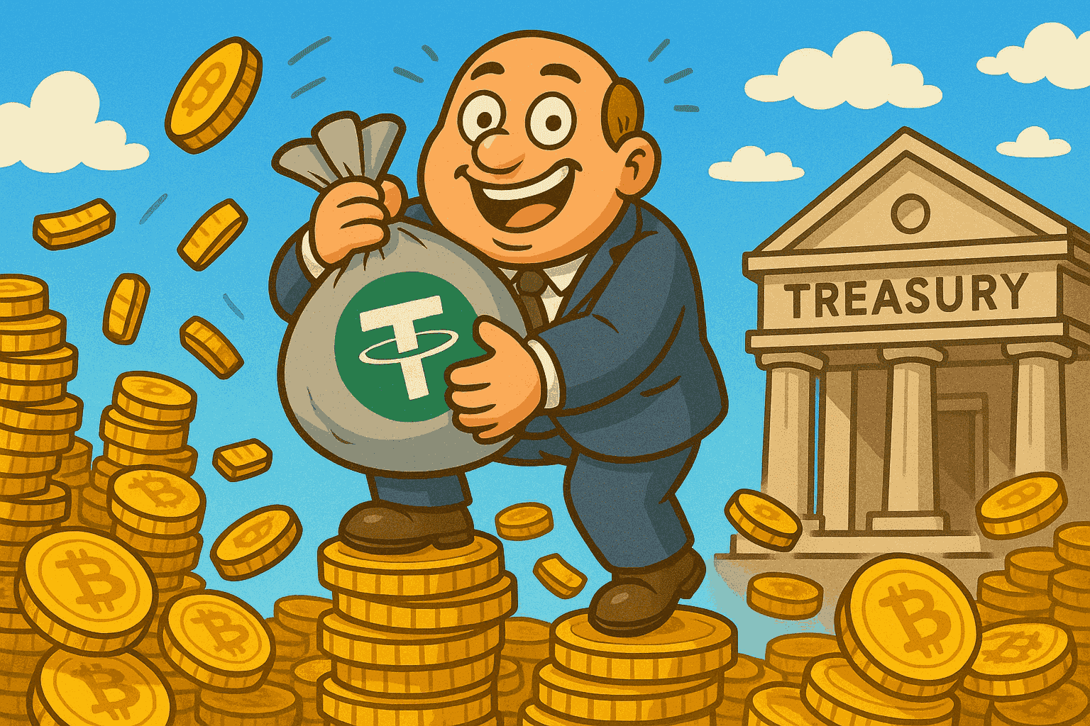 Tether Buys Bitcoin Worth $459M to Launch Treasury Firm