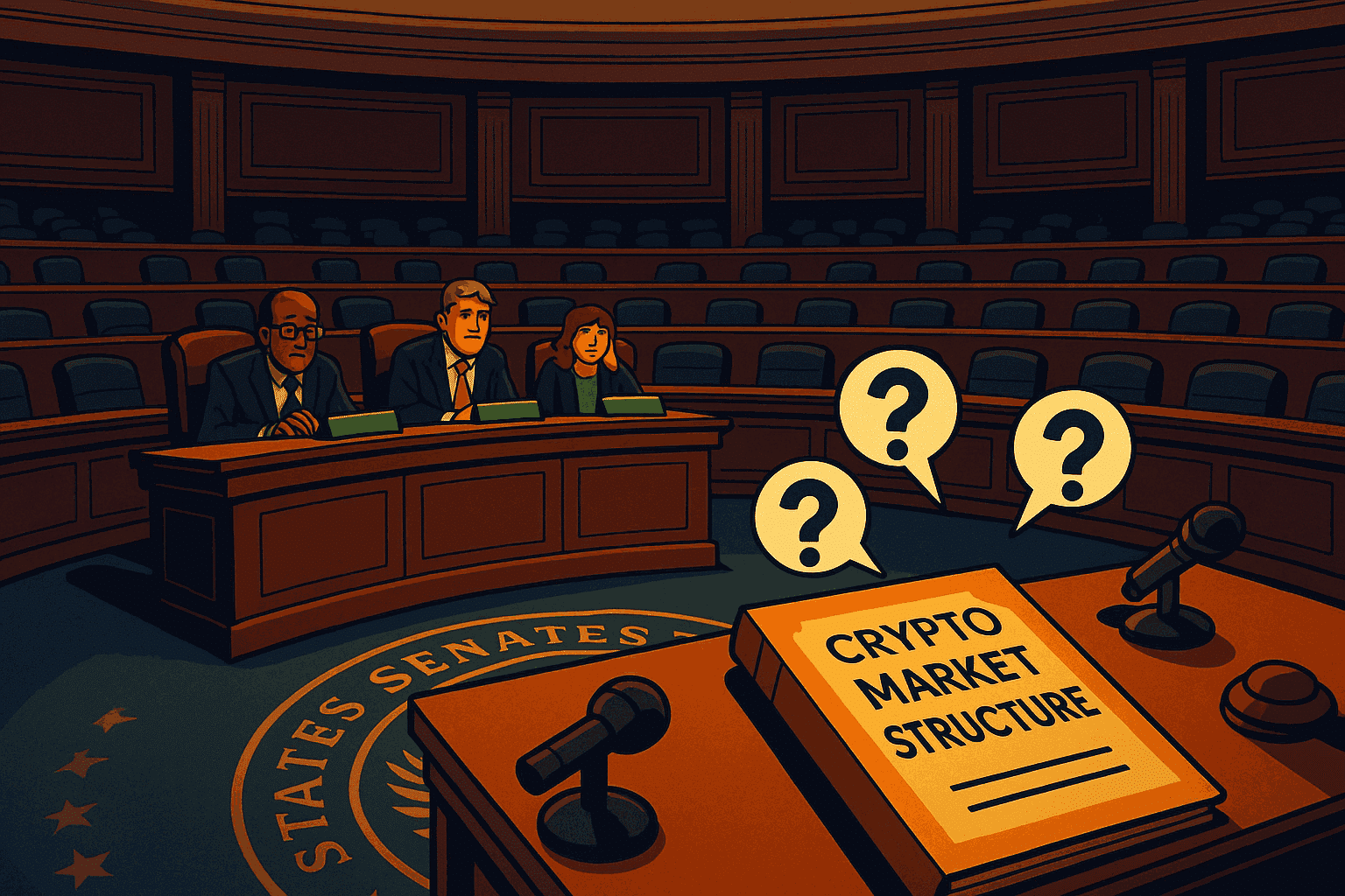 House vs Senate Crypto Bill: Senate’s Low Turnout Raises Doubts