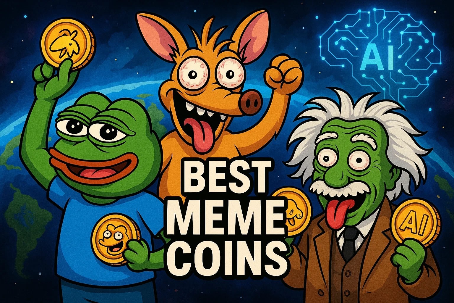 GrokAI, Deepseek, and GPT Thinks These 3 Meme Coins Are The Best To ...