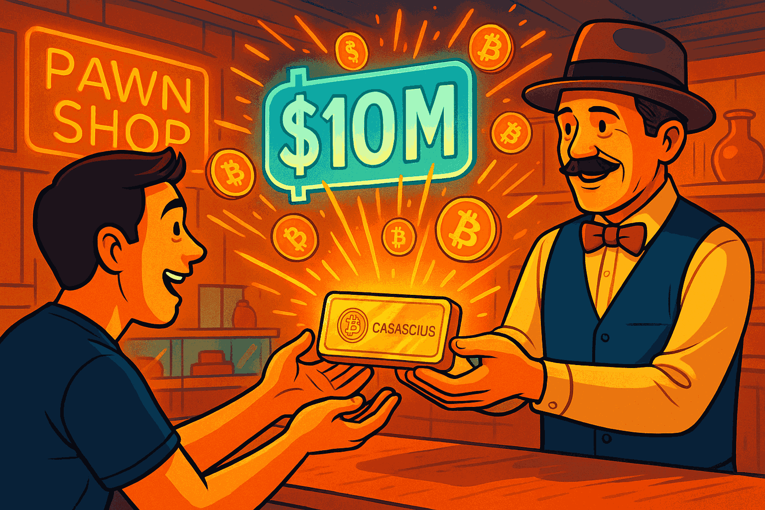 Bitcoin Casascius Bar Bought for $500 Now Worth $10 Million