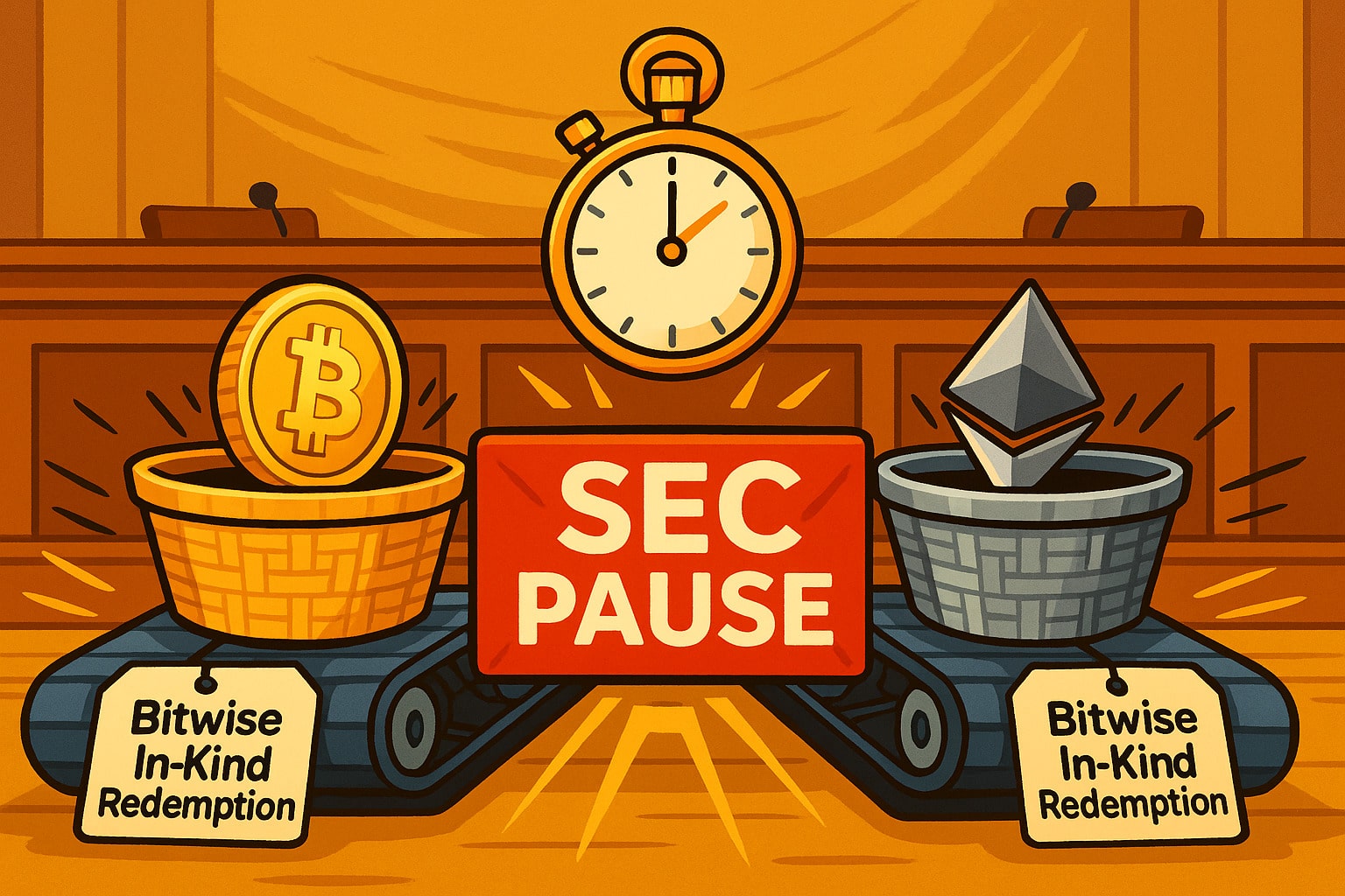 SEC Delays Bitwise ETF Decision Until September 8