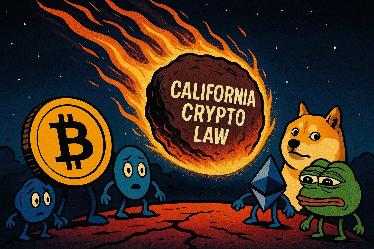 3 Years of California Crypto Law: Westcoast Turning Into Meme - 99Bitcoins
