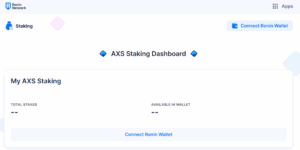 Axie Infinity Staking: How to Stake AXS in 2025