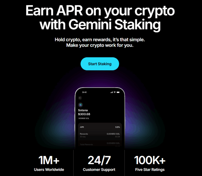 Gemini Staking Review 2026: Pros & Cons