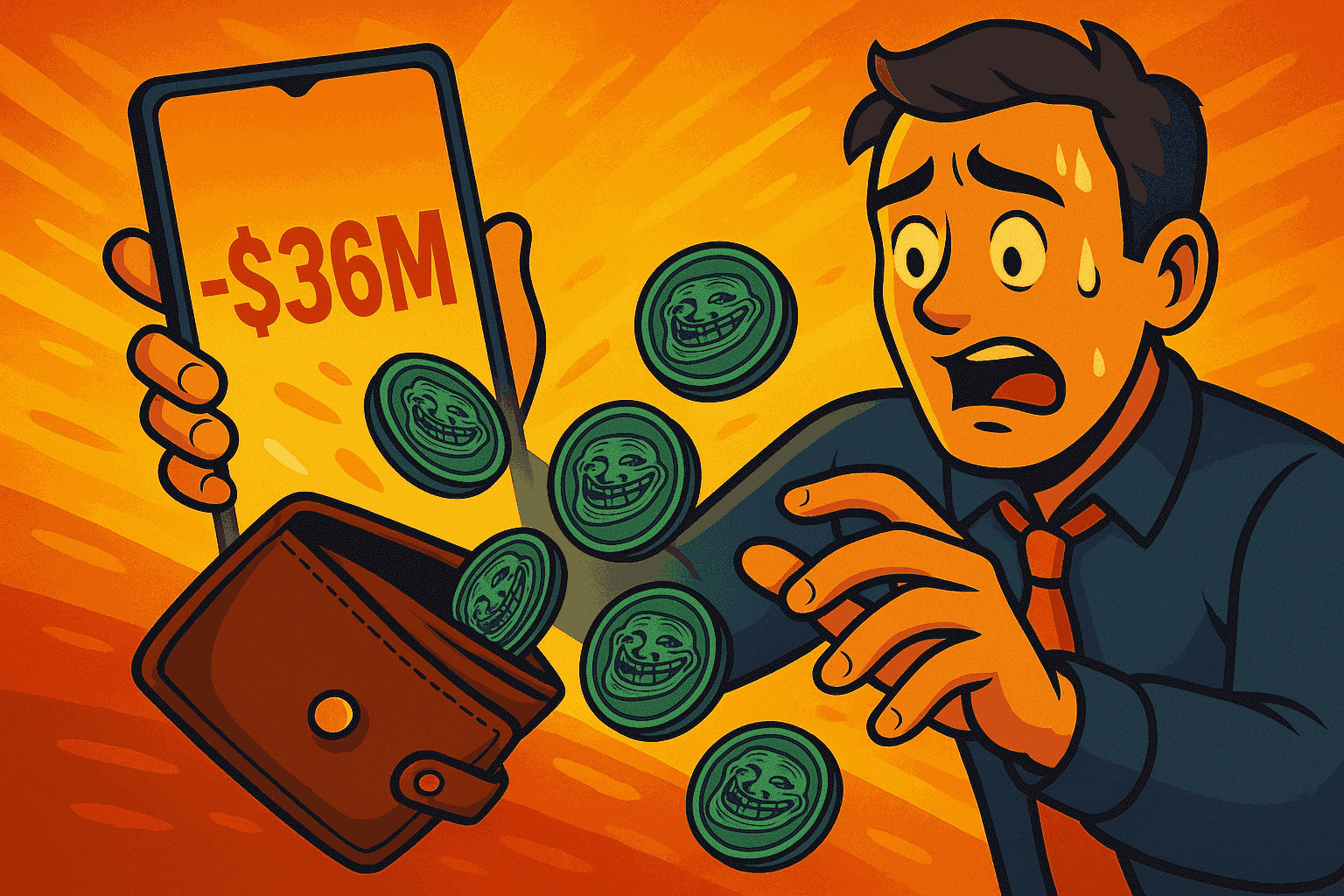 Early Exit on TROLL Meme Coin Costs Trader $36 Million