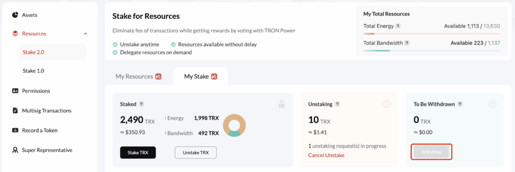 TRON Staking: How to Stake TRX in 2025