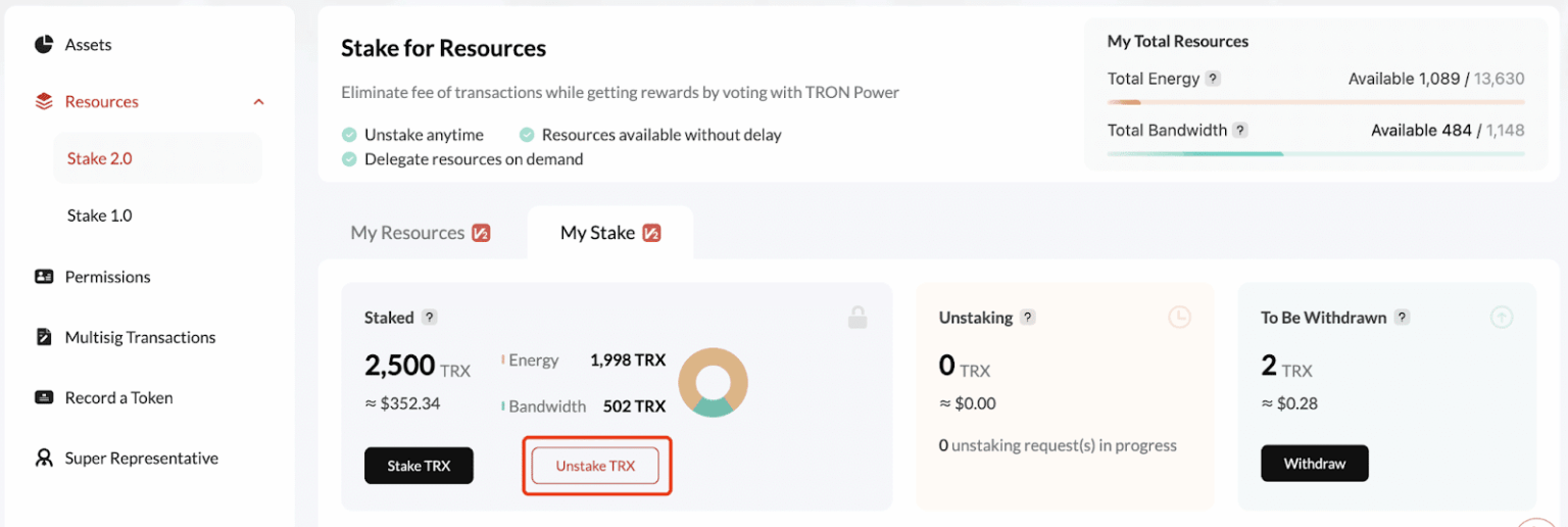 TRON Staking: How to Stake TRX in 2025
