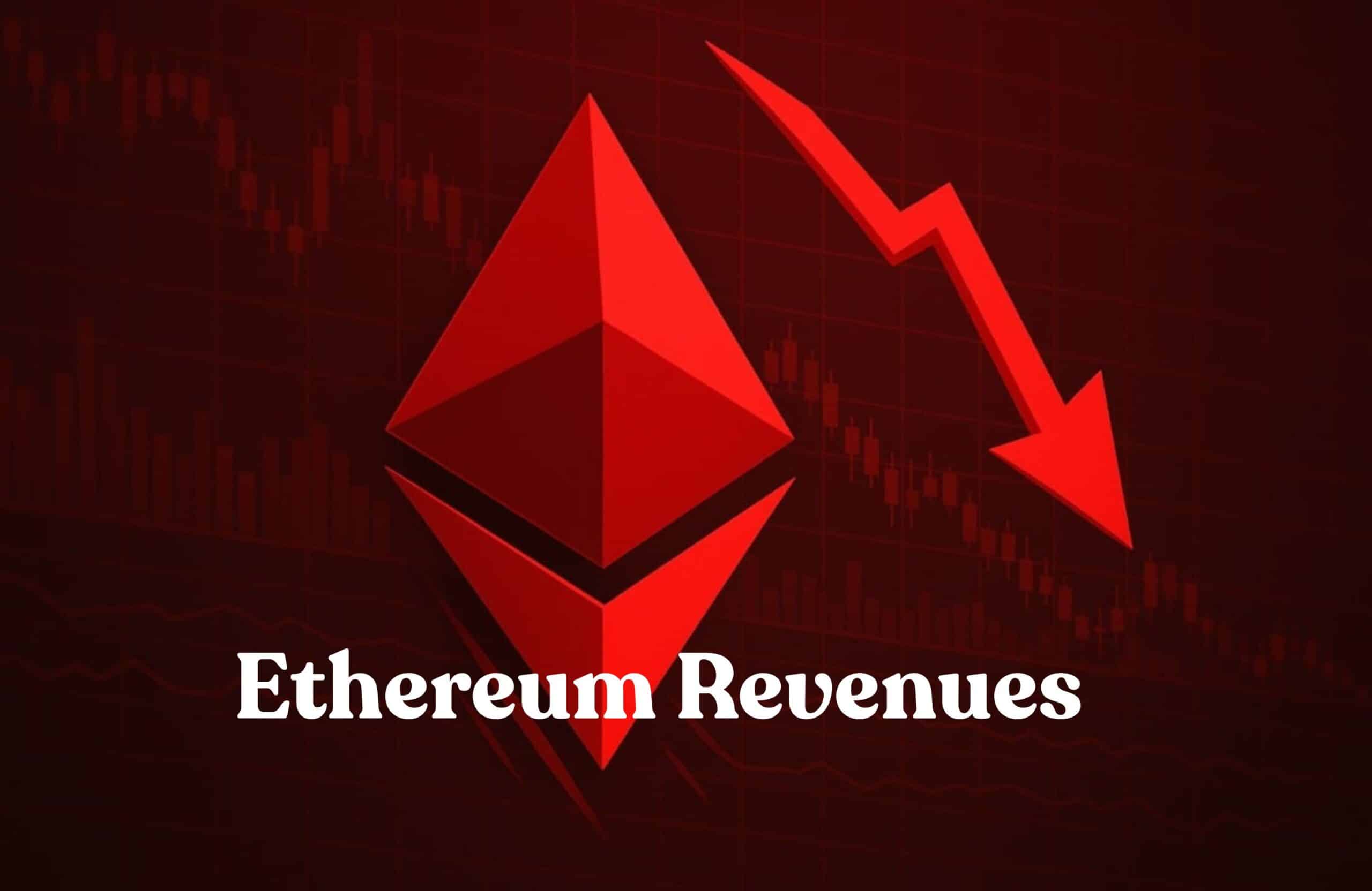 ETH Revenues Are Plummeting Despite Ethereum Price Gains