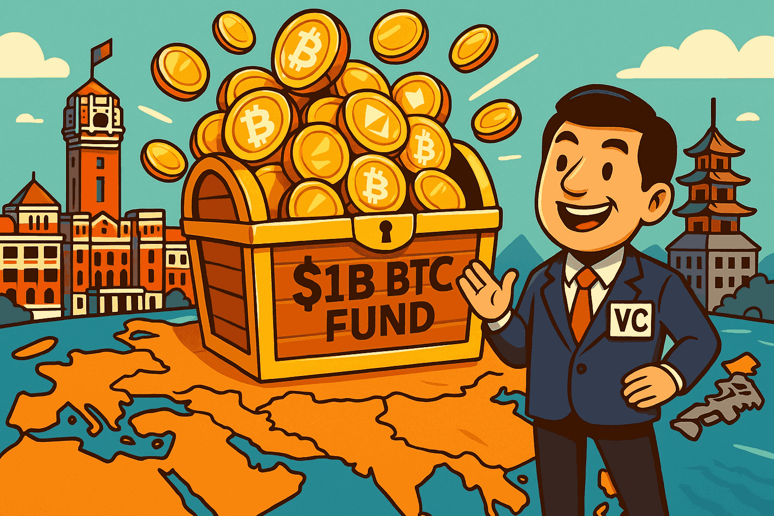 Sora Ventures Launches Asia’s First $1B Bitcoin Treasury Fund