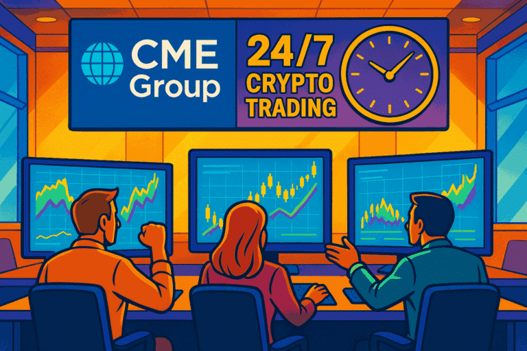 CME Group Plans 24/7 Crypto Futures Trading Launch in 2026