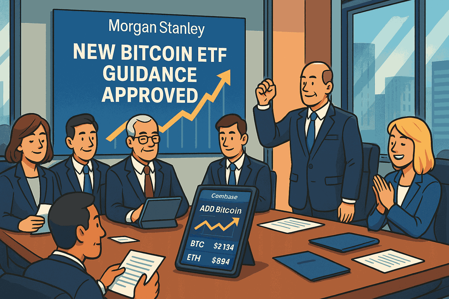 Morgan Stanley Bitcoin Guidance Could Channel $80B Into Crypto