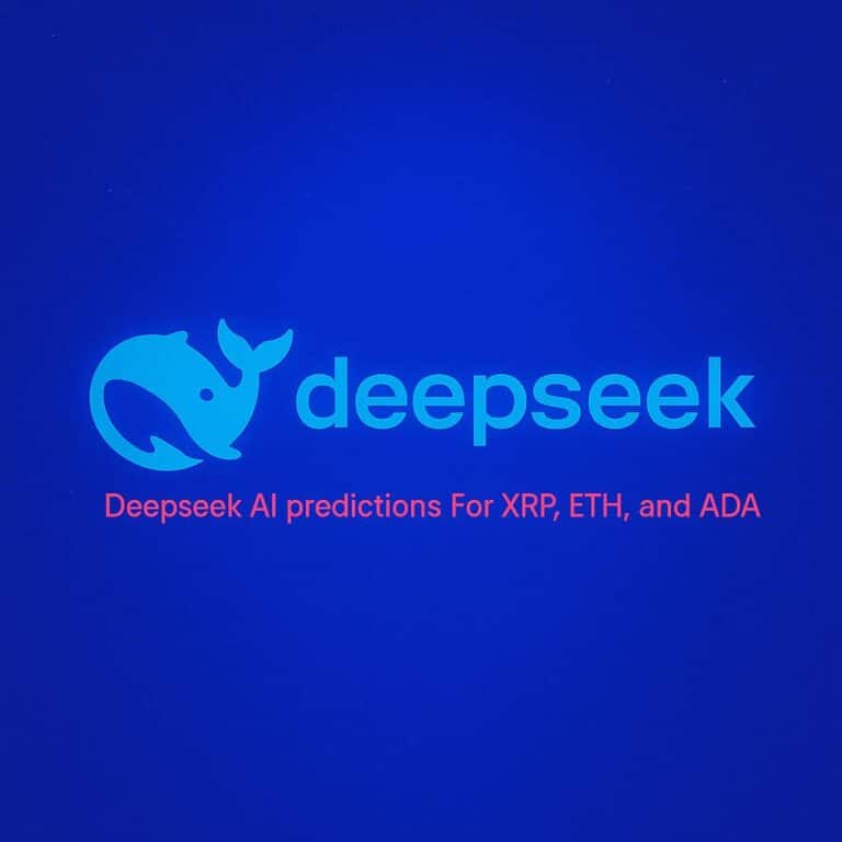 China’s DeepSeek Predicts XRP, Ethereum, ADA Prices by 2025