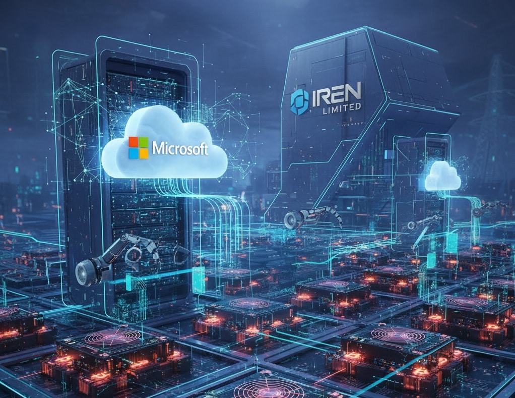 Bitcoin Miner IREN Lands $9.7Bn Microsoft Deal in AI Pivot