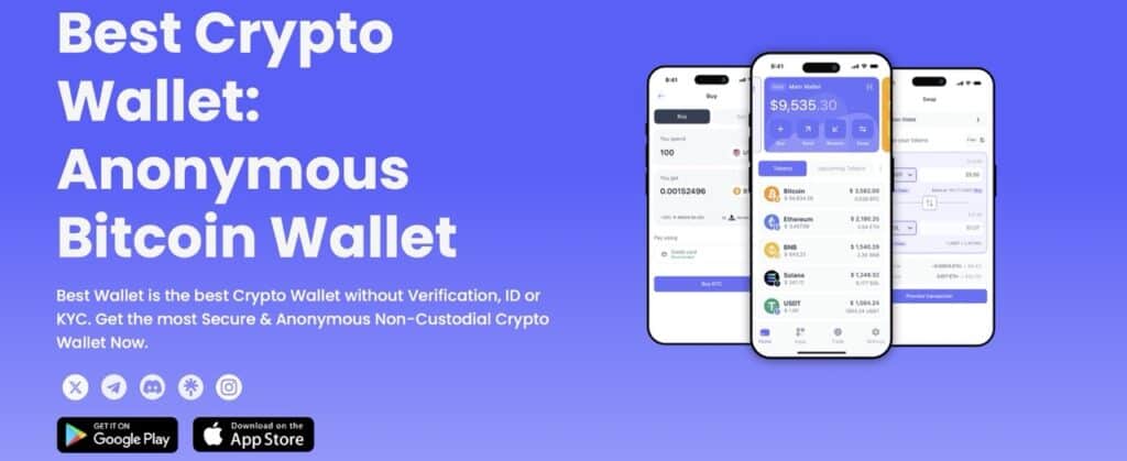 Best Anonymous Crypto Wallets with No ID/KYC in 2026